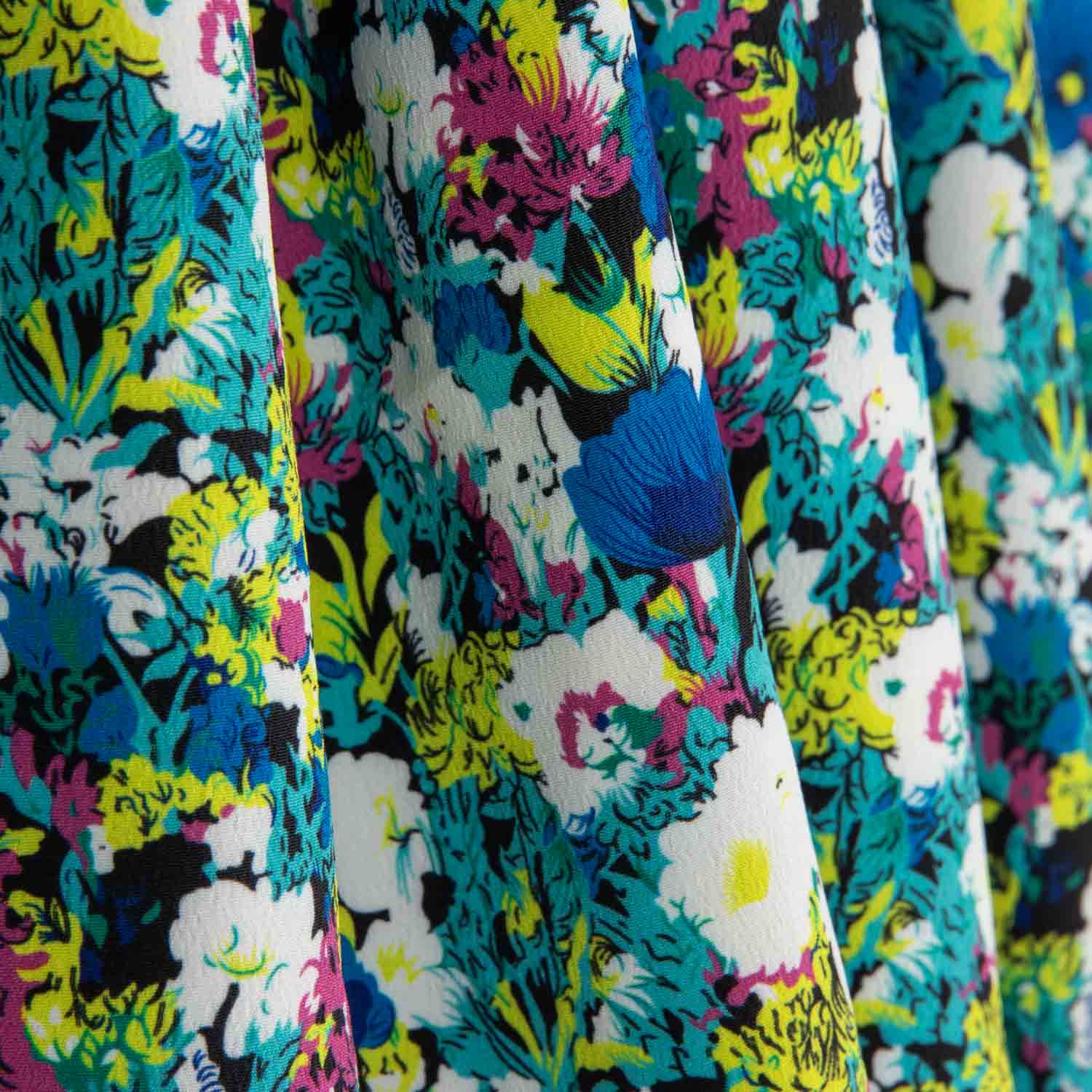 Koshibo Estampado Flor Azul – Ribes & Casals