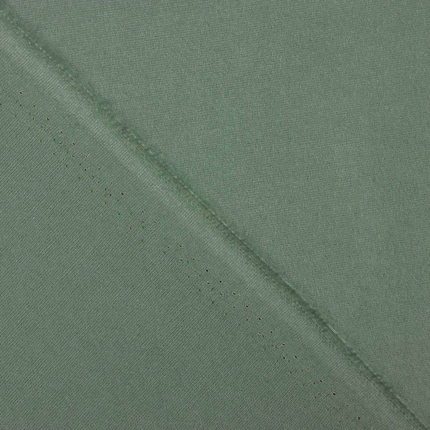 Tela franela verde suave algodón | Suave y cálida 145 cm – Ribes & Casals