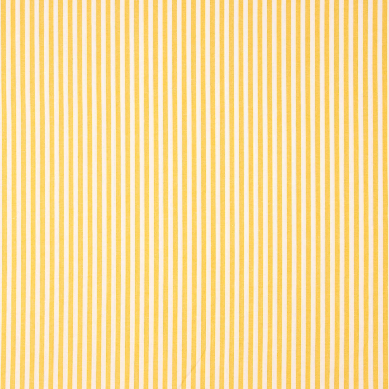 Tela Rayas Amarillo Pequeño 40 160 cm | Algodón Poliéster – Ribes & Casals