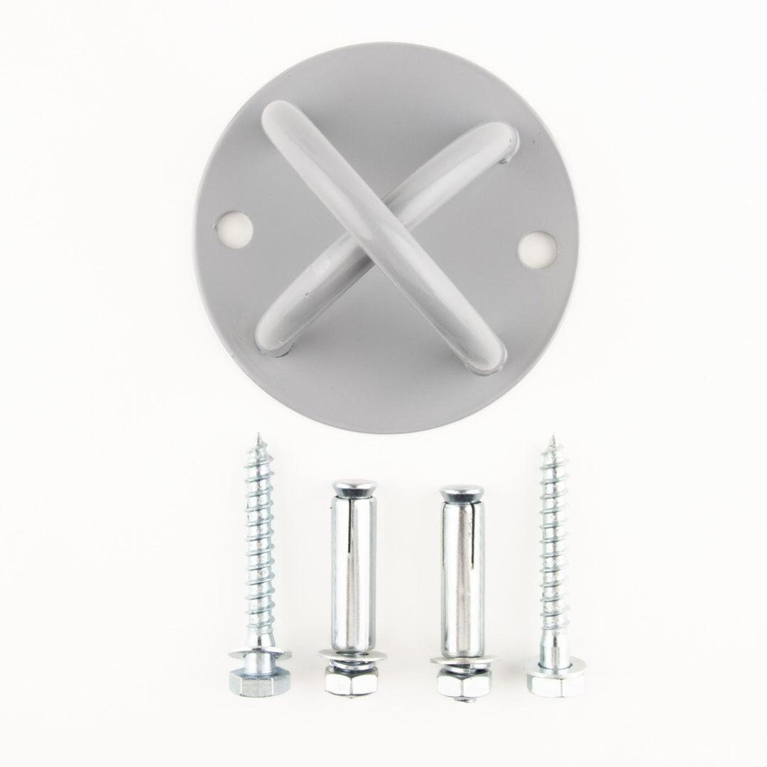 Soporte circular acero para telas aéreas y suspensión | Ø12 cm – Ribes ...